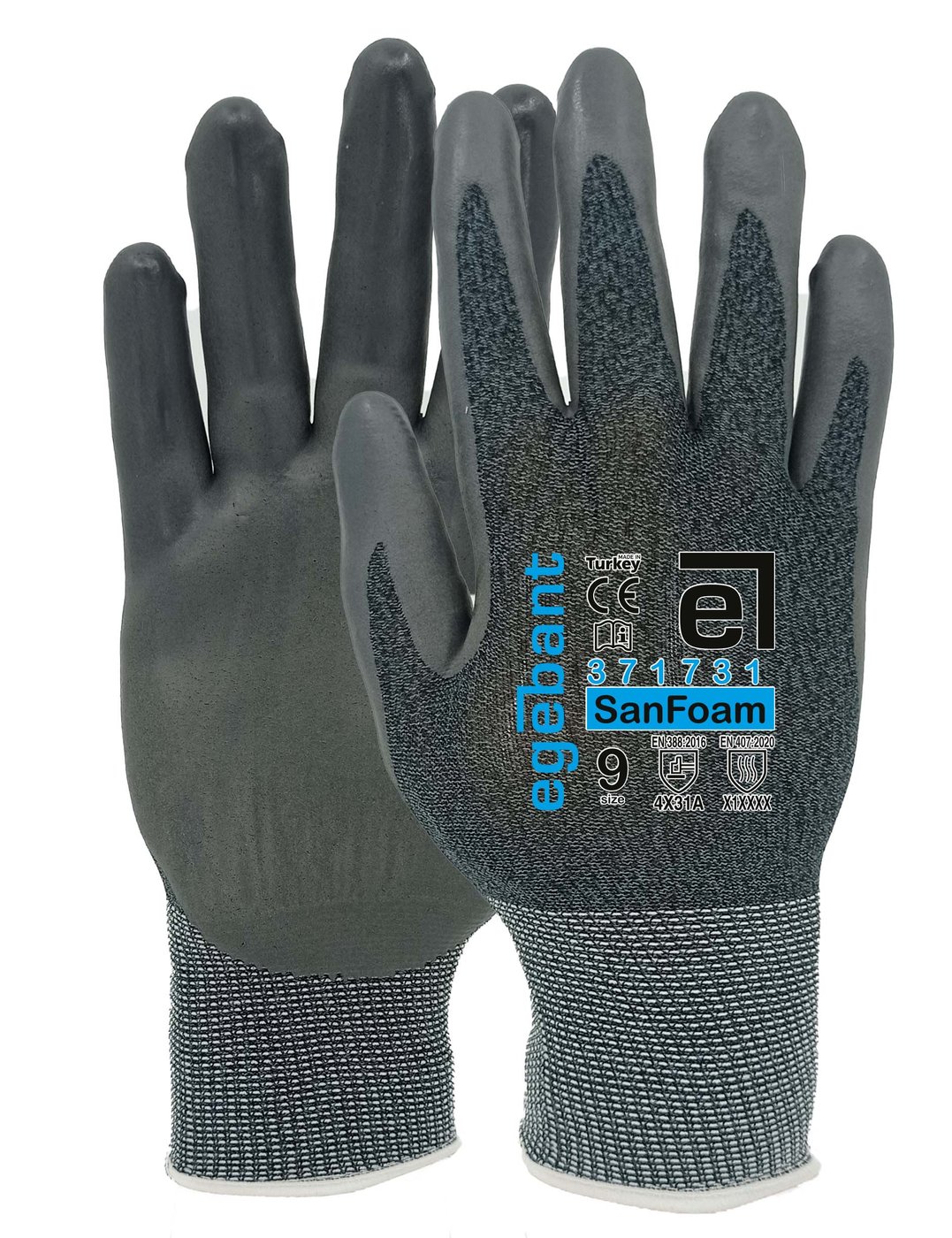Egebant SanFoam 371731 Köpük Nitril Hassas Montaj Eldiveni | EGEBANT